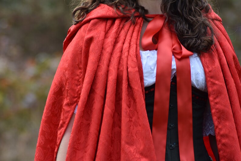 Little Red Ridding Hood Cloak Once Upon A Time Ouat Cosplay | Etsy