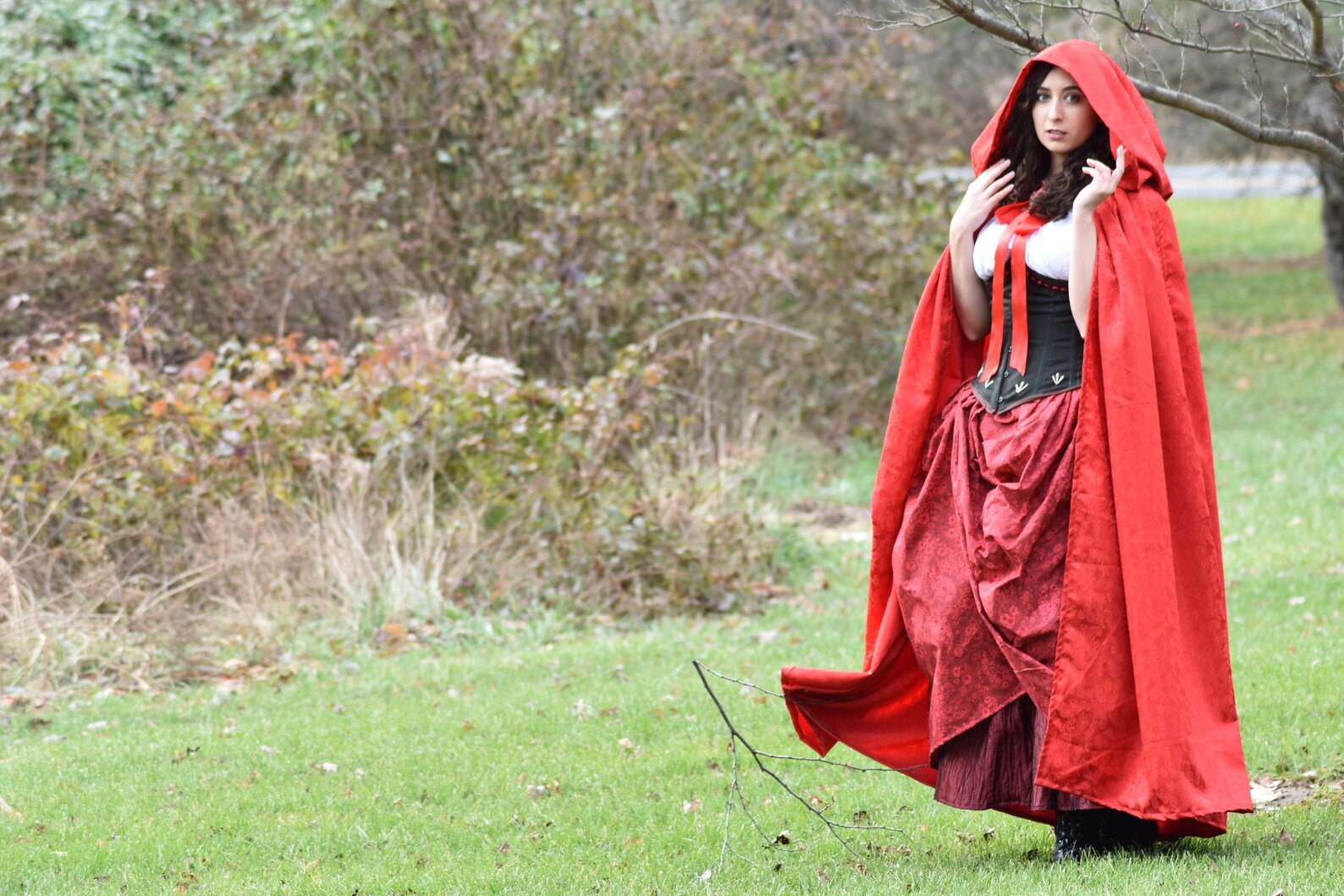 Little Red Ridding Hood Cloak Once Upon A Time Ouat Cosplay - Etsy
