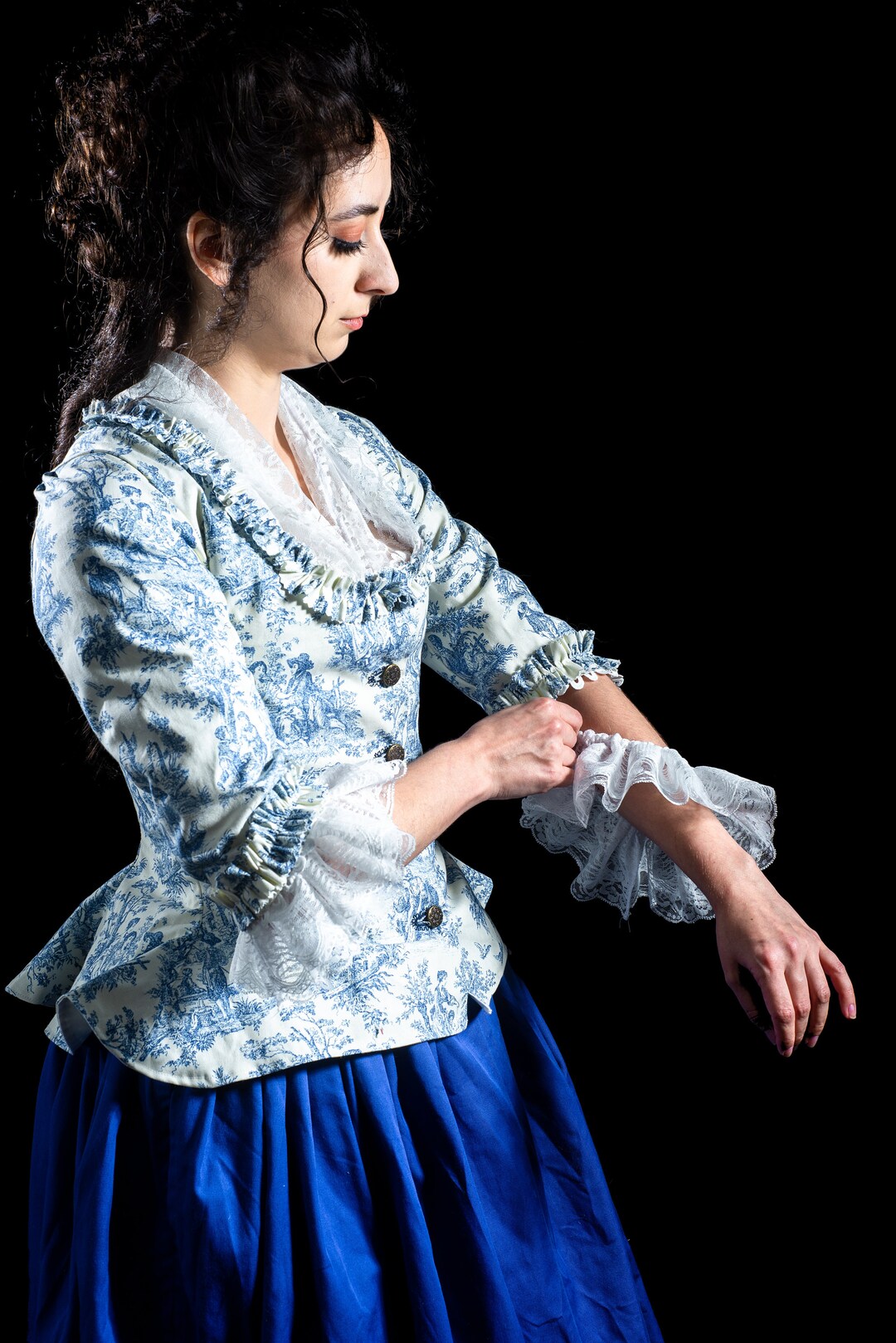 Engageantes Lace Sleeve Bands Lace Ruffle Sleeves Lace Sleeve ...