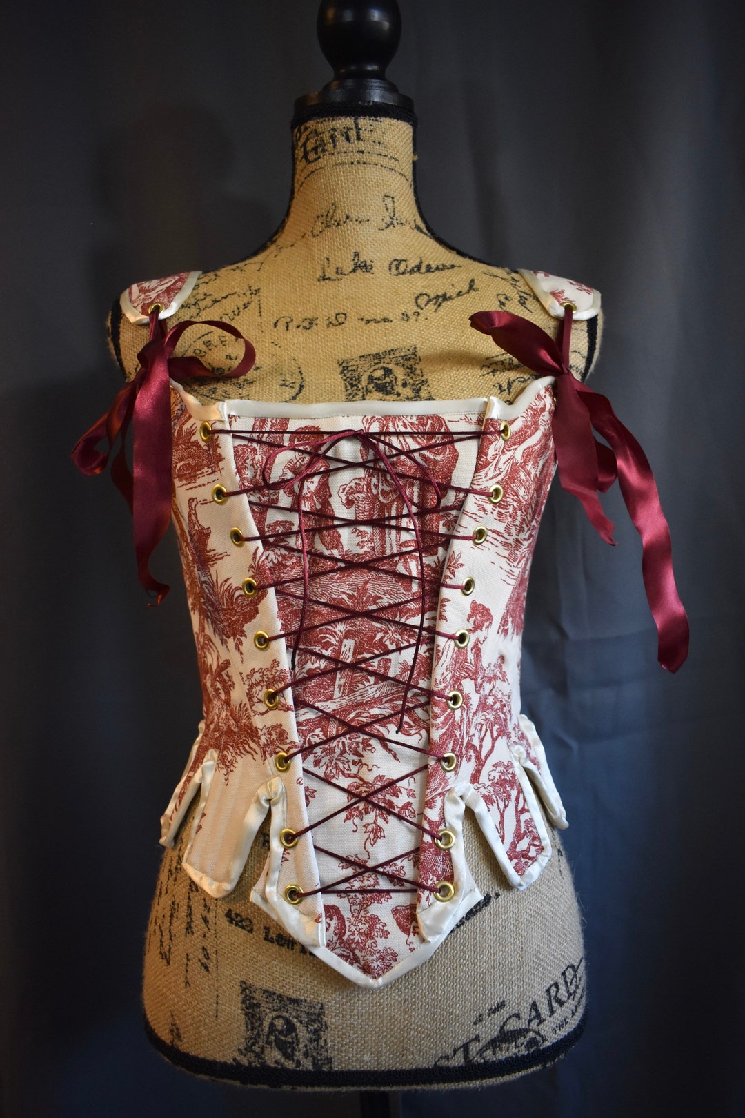 Corset Stays 18th Century Stay Historical Corset Historical Stay Stays ...