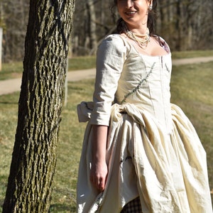 18th Century Petticoat; Embroidered Skirt; Poldark; Georgian; Colonial ...