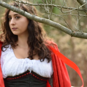Little Red Ridding Hood Cloak Once Upon A Time Ouat Cosplay - Etsy