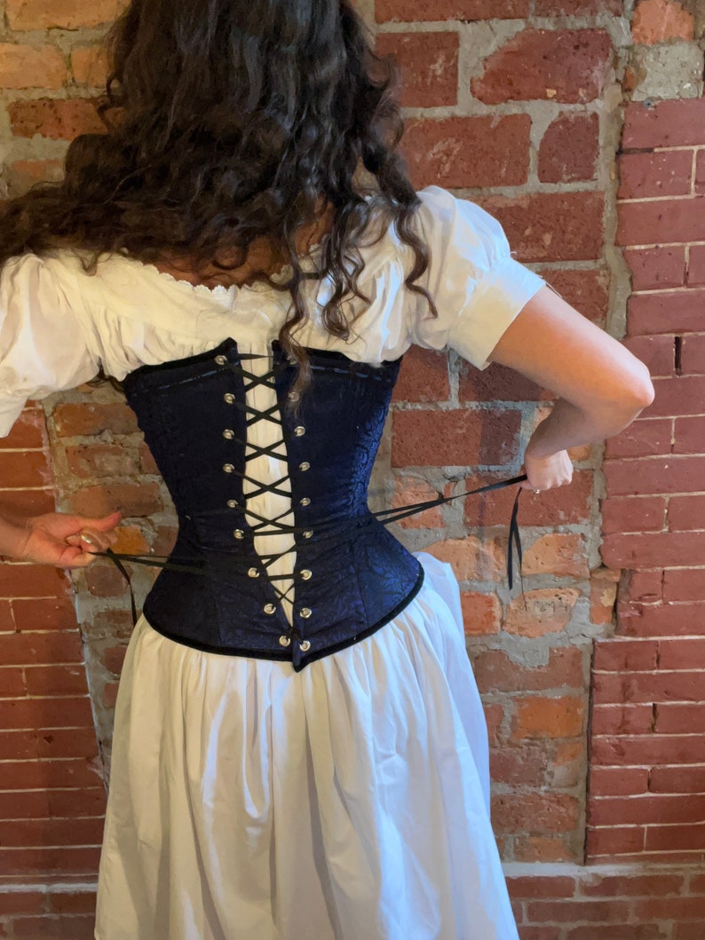 Victorian Corset Corset Stays 19th Century Corset | Etsy