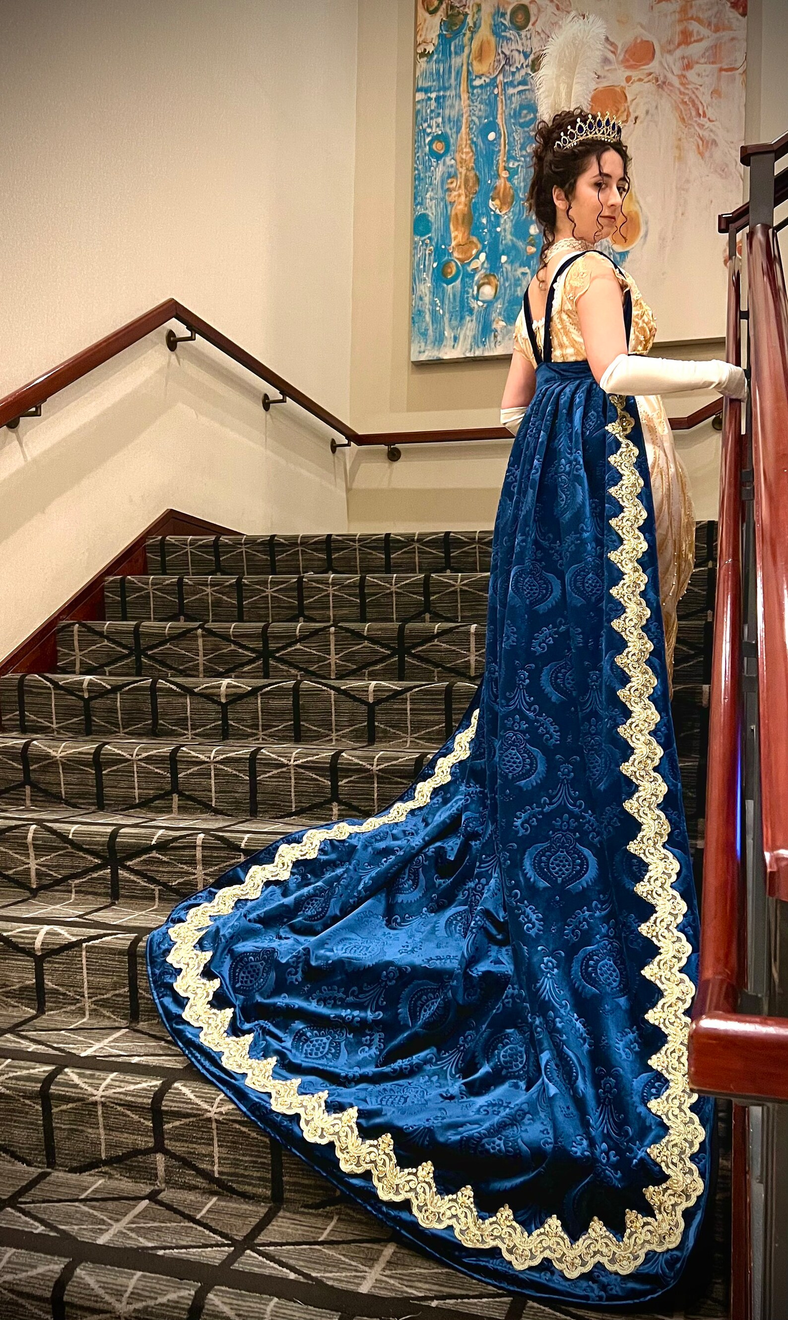 Regency Court Train; Regency Dress; Train; Pride and Prejudice; 19th ...