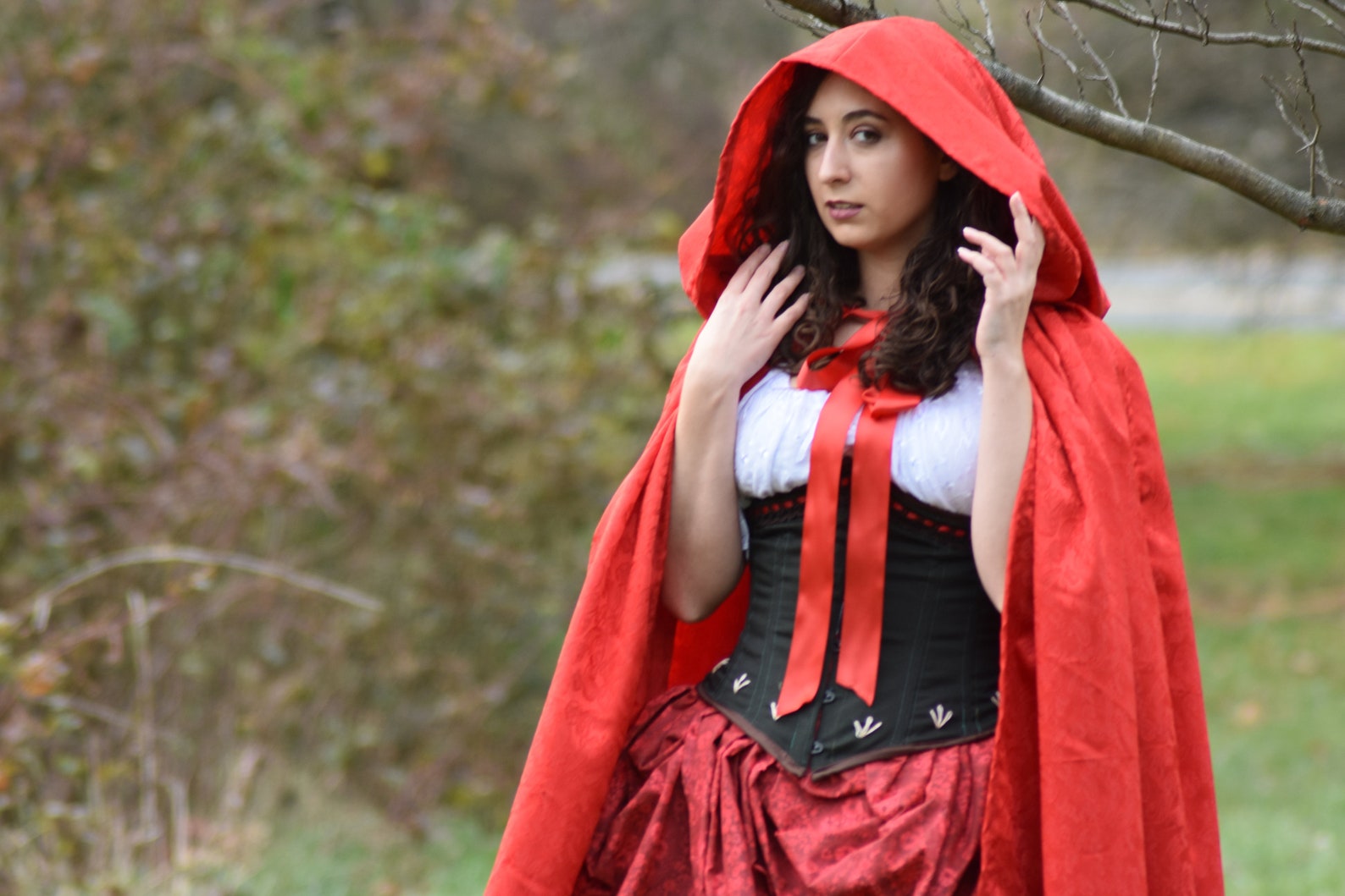 Little Red Ridding Hood Cloak Once Upon A Time Ouat Cosplay - Etsy