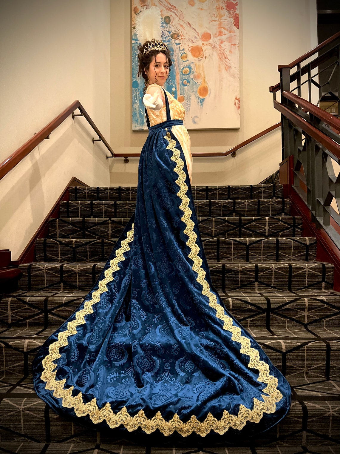 Regency Court Train; Regency Dress; Train; Pride and Prejudice; 19th ...