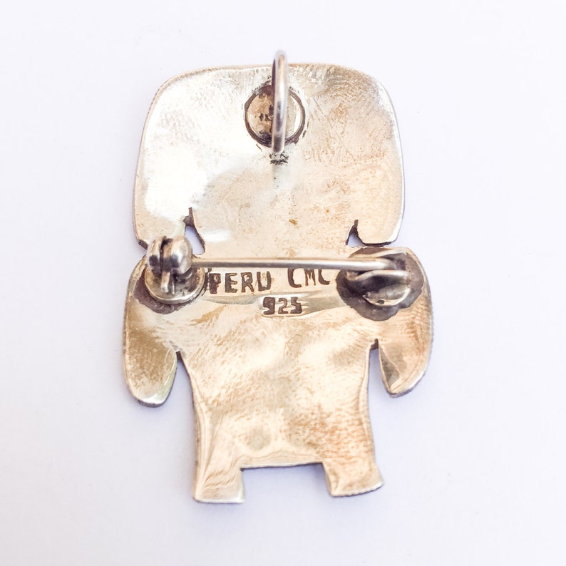 Vintage Signed Marked 925 PERU CMC Peruvian Sterling silver | Etsy