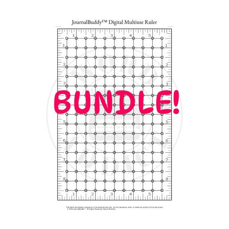 Bullet Journal Ruler - Etsy