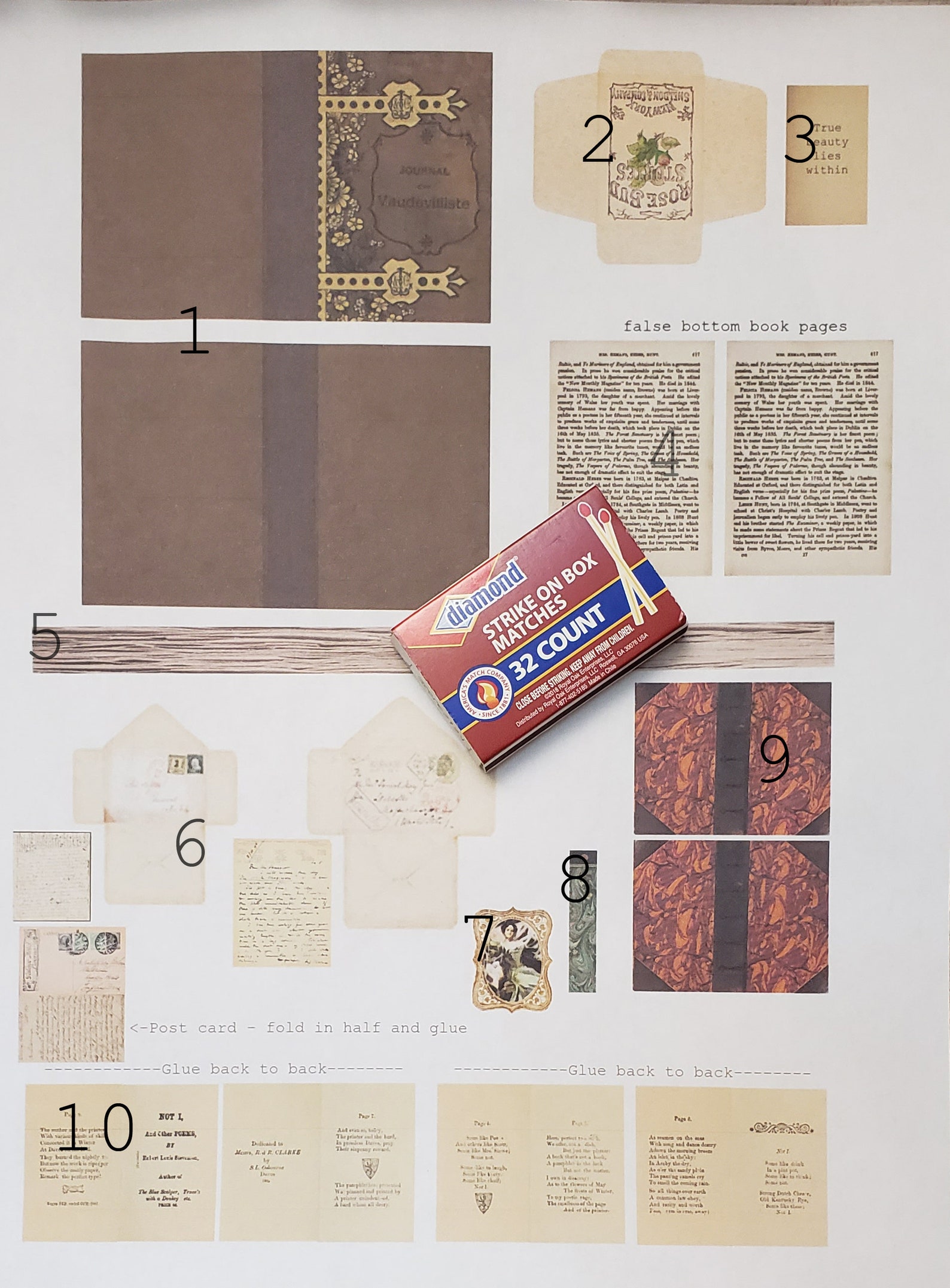 DIY Matchbox Mini Journal With Secret Compartment - Rosebud ...