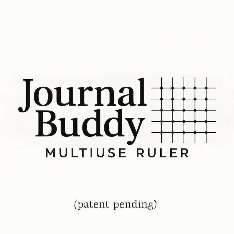 Journalbuddy Digital Starter Set: Ruler Grid + Stitch Guide (PDF) - Etsy