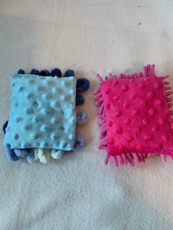 Stress Balls & Desk Toys autism sensory toy Minky and chenille Carry ...