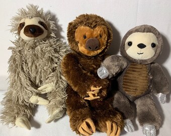 Sloth Weighted Plush | Etsy