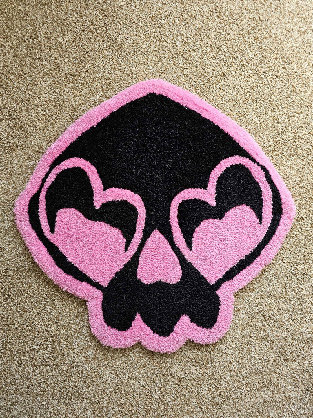Hazbin Hotel Angel Dust Rug - Handmade Tufted Acrylic Yarn Rug - Etsy