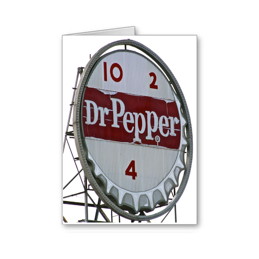 Dr. Pepper Sign, Roanoke VA, Roanoke Landmark, Dr. Pepper Card ...