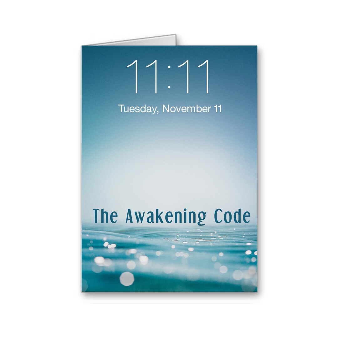 Higher Power Card, Motivational Quote Card, Numerology, 11:11 the ...
