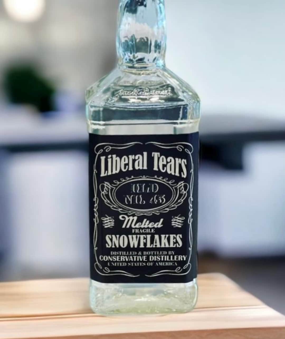 Liberal Tears, Trump 2024 Gift, Stocking Stuffer, Liquor Label, MAGA ...