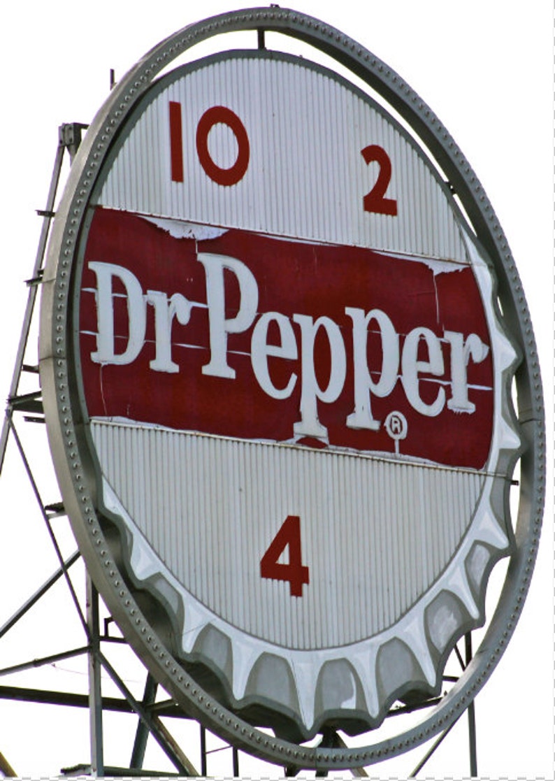 Dr. Pepper Sign, Roanoke VA, Roanoke Landmark, Dr. Pepper Card ...
