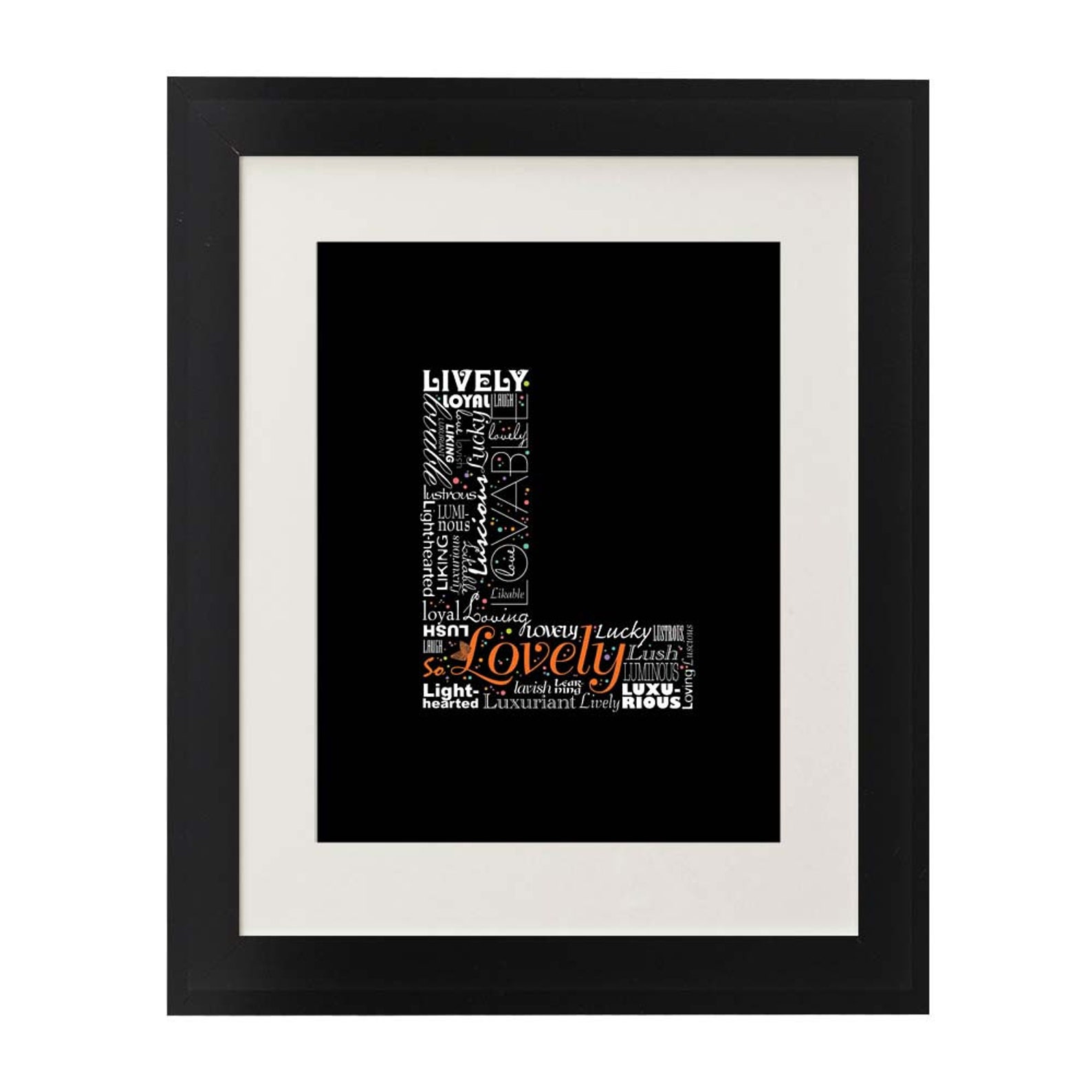 Positive Words Start With Letter L - Alphabet L, Monogram Letter ...