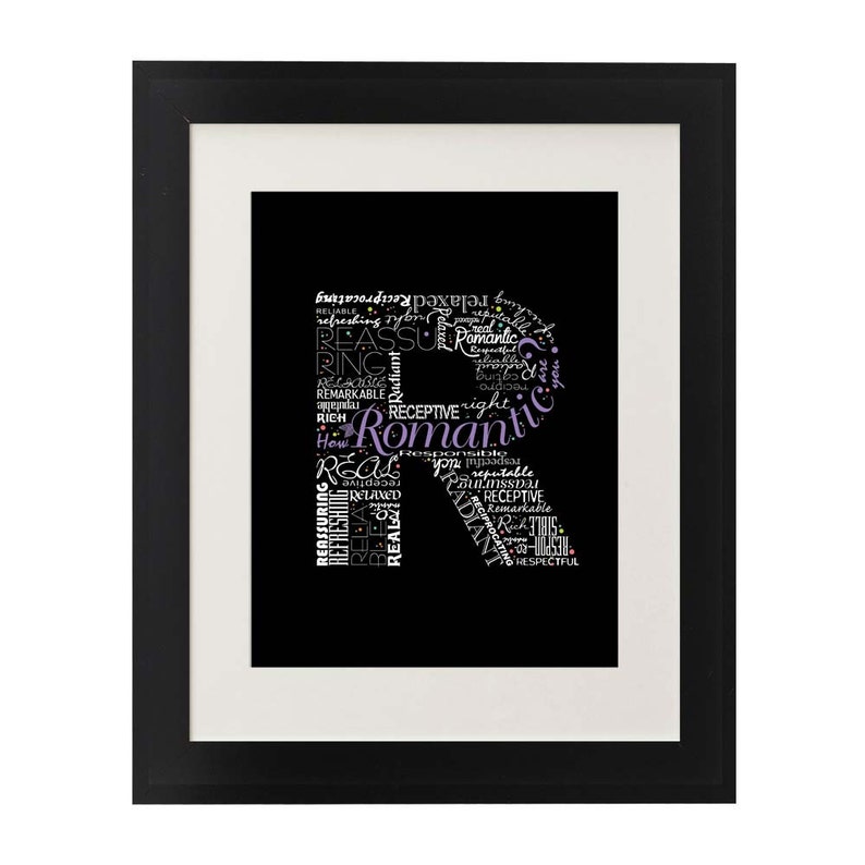 Positive Words Start With Letter R - Alphabet R, Monogram Letter ...