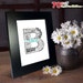 Positive Words Start With Letter B - Alphabet B, Monogram Letter ...