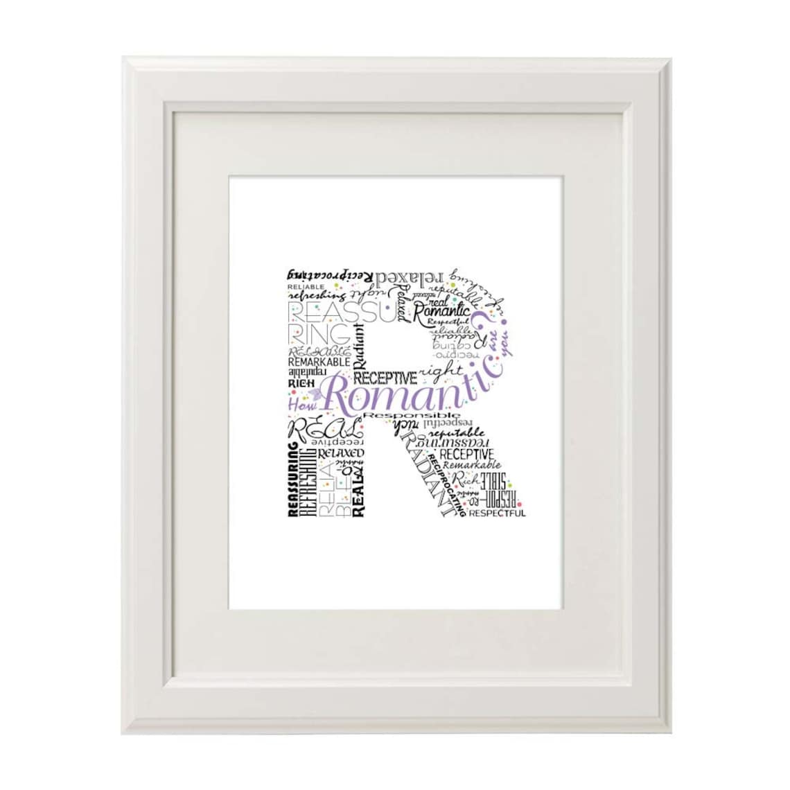 Positive Words Start With Letter R - Alphabet R, Monogram Letter ...