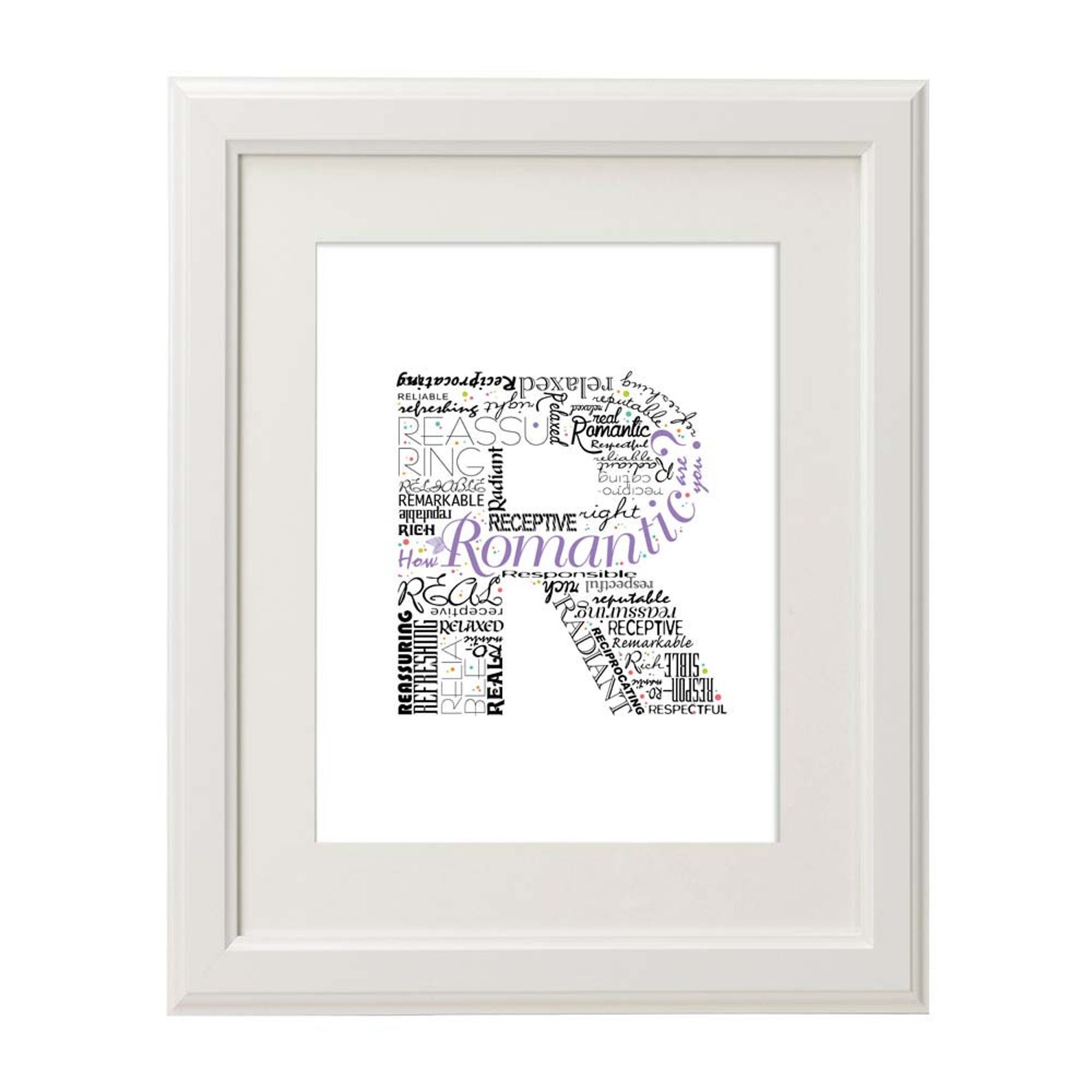 Positive Words Start With Letter R - Alphabet R, Monogram Letter ...
