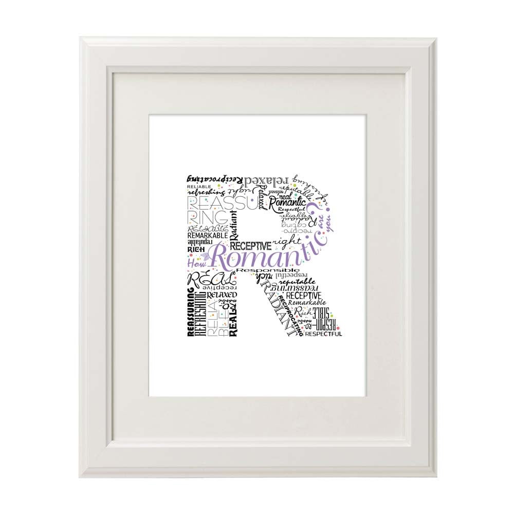 Positive Words Start With Letter R - Alphabet R, Monogram Letter ...