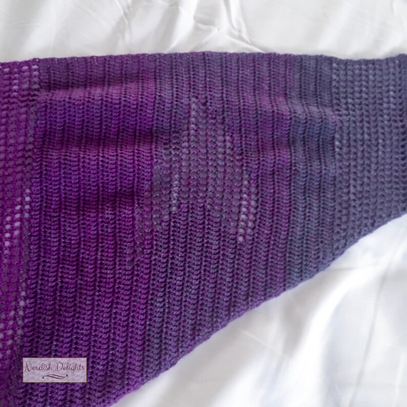 Final Frontier Shawl by Nerdish Delights - Etsy