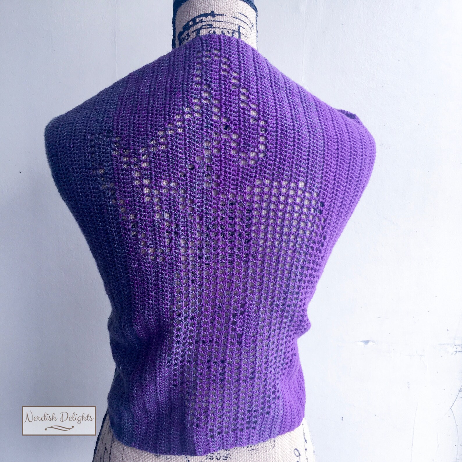 Final Frontier Shawl by Nerdish Delights - Etsy