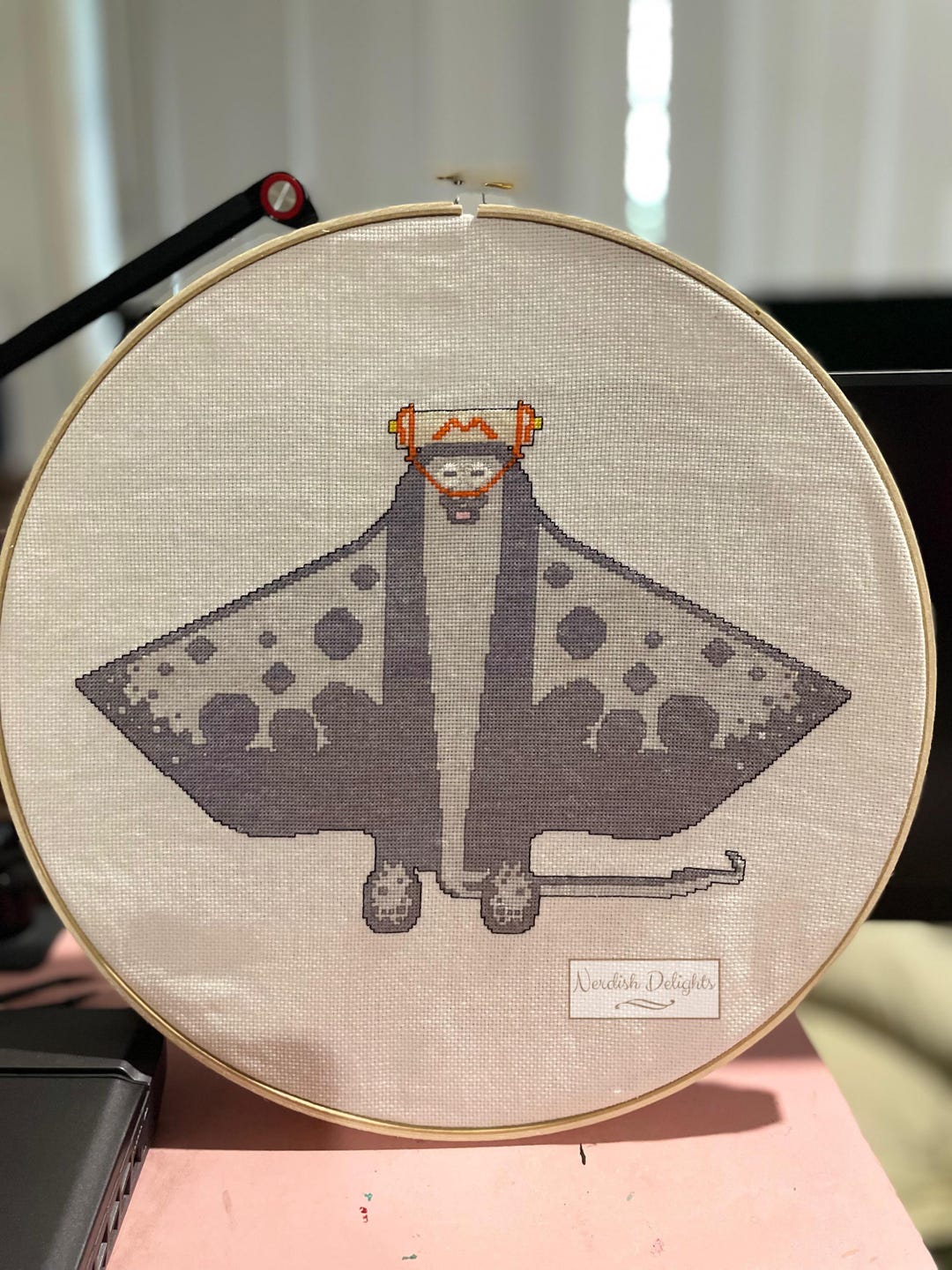 Splatoon 3 Big Man Cross Stitch Pattern - Etsy