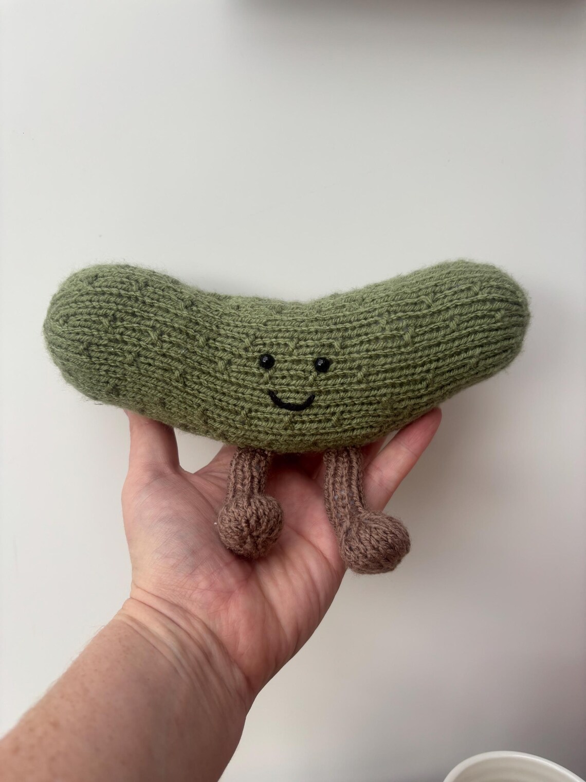 Pickle Buddy KNITTING PATTERN / Cute Jellycat Dupe Plushie Toy Tutorial ...