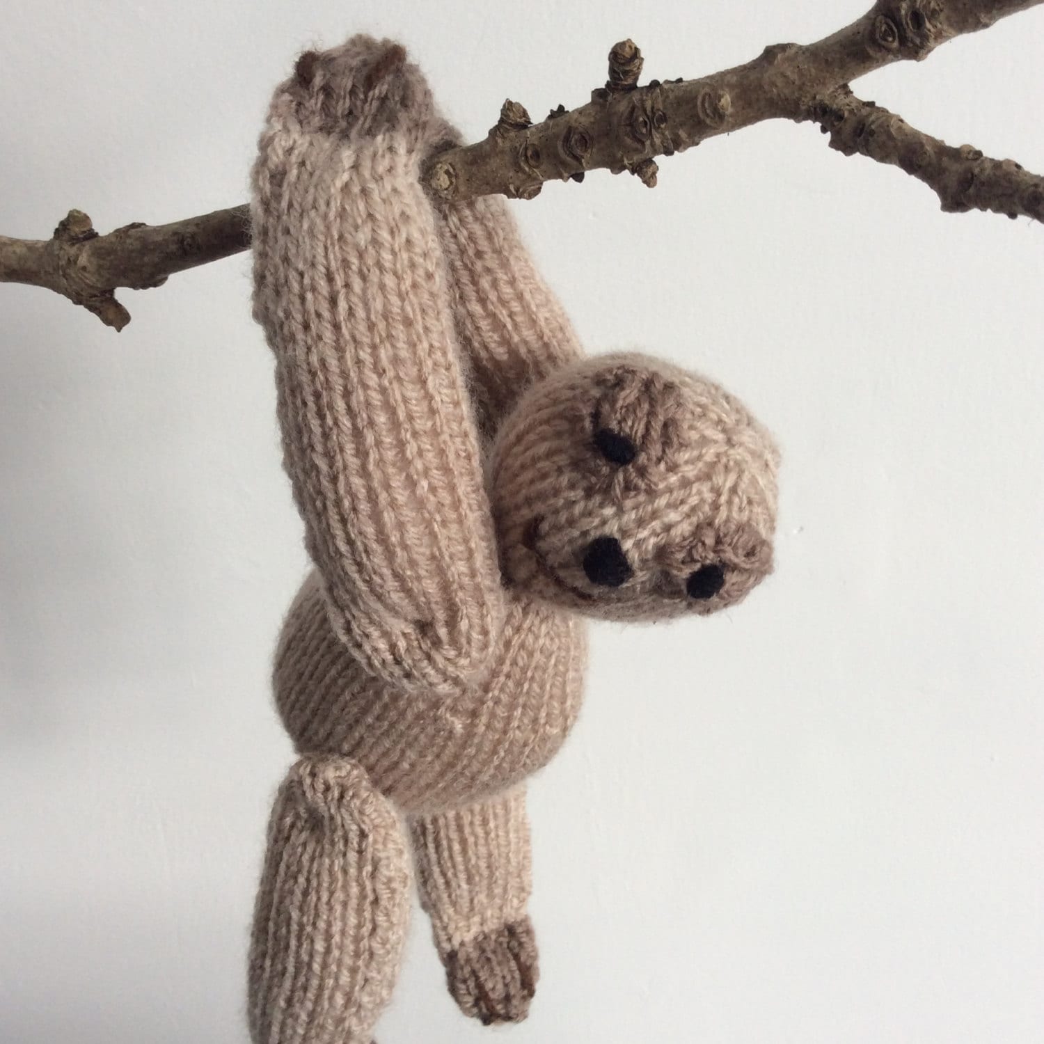 Sloth Knitting Pattern Plushie Soft Toy Pattern Stuffed Animal - Etsy