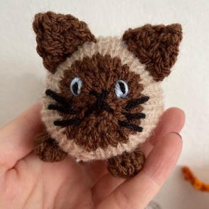 Loaf Cat Knitting Pattern, Mini Kitty Toy PDF Download, Easy Fun ...