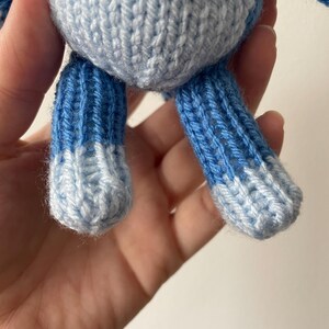 Bluey Toy Knitting Pattern, Blue Dog Soft Toy PDF Download, Easy Fun ...