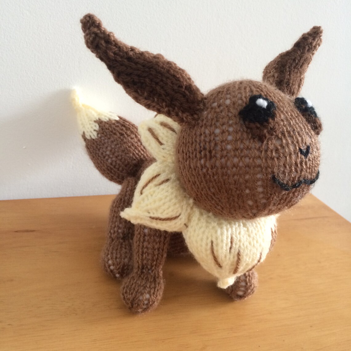 Eevee Pokemon Knitting Pattern Plushie Pattern Toy Pokemon - Etsy