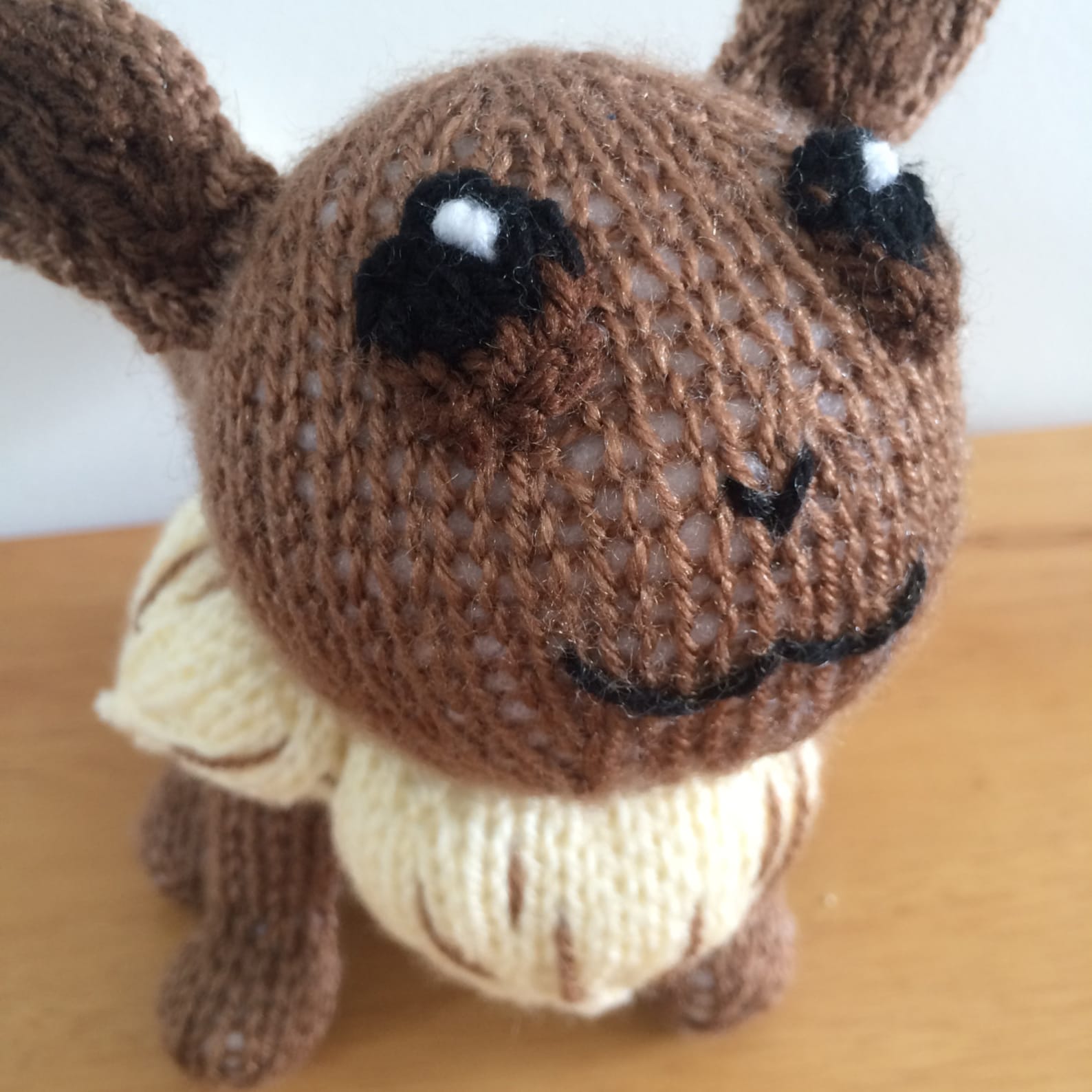 Eevee Pokemon Knitting Pattern Plushie Pattern Toy Pokemon Stuffed Toy ...