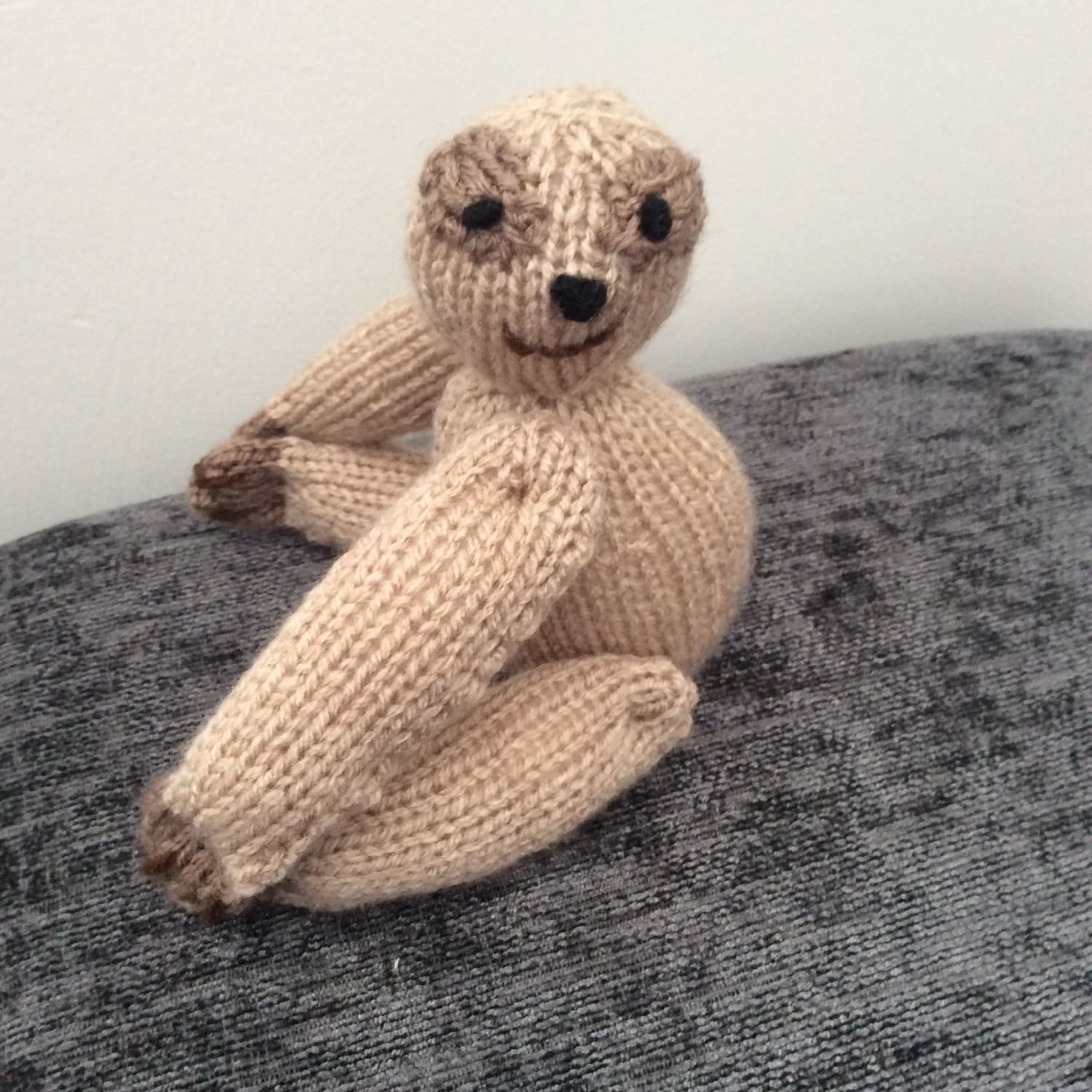 Sloth Knitting Pattern Plushie Soft Toy Pattern Stuffed Animal - Etsy