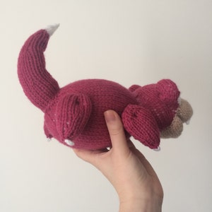 Slowpoke Pokemon Knitting Pattern Plushie Toy Childrens Soft Toy ...