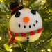 Snowman Bauble Knitting Pattern Christmas Decoration Pattern Crochet ...