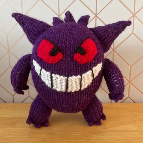 Gengar Plush - Etsy