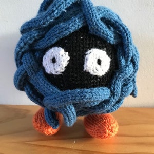 Tangela Pokemon Knitting Pattern Soft Toy Pokemon Amigurumi Animal ...