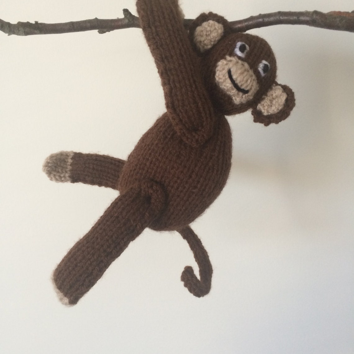 Monkey Knitting Pattern Soft Toy Pattern Plushie Pdf Amigurumi | Etsy