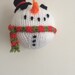 Snowman Bauble Knitting Pattern Christmas Decoration Pattern Crochet ...