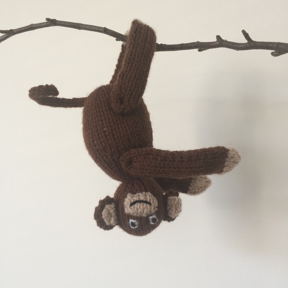 Monkey Knitting Pattern Soft Toy Pattern Plushie Pdf Amigurumi | Etsy