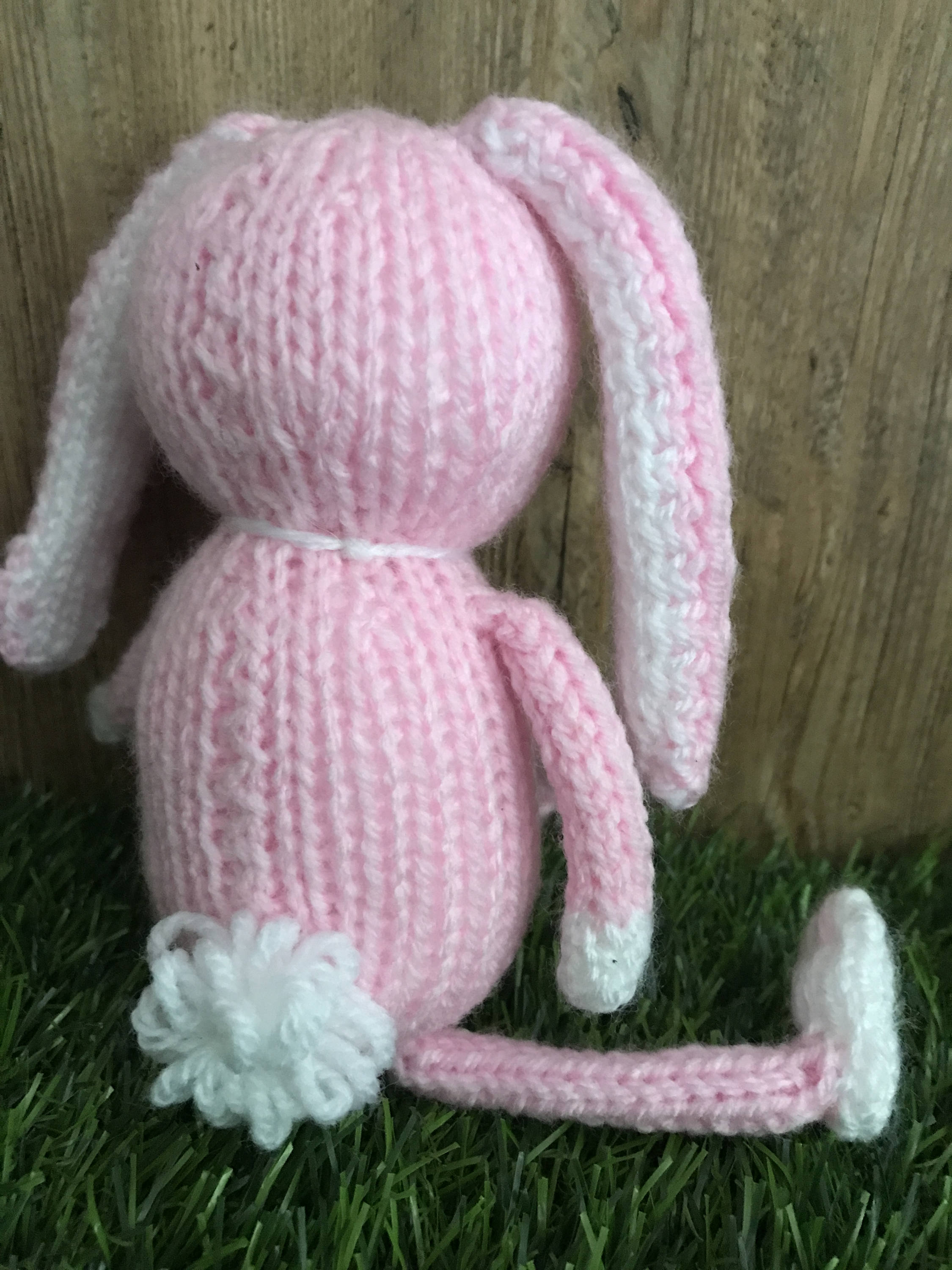 Rabbit Knitting Pattern Toy Pdf Knitting Patterns Bunny | Etsy
