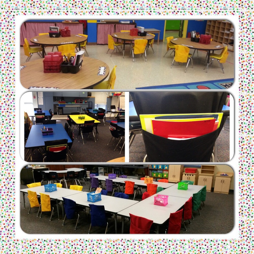 10 Small Canvas Count Chair Pockets, Chair Back Pocket, Seat Pockets11 ...