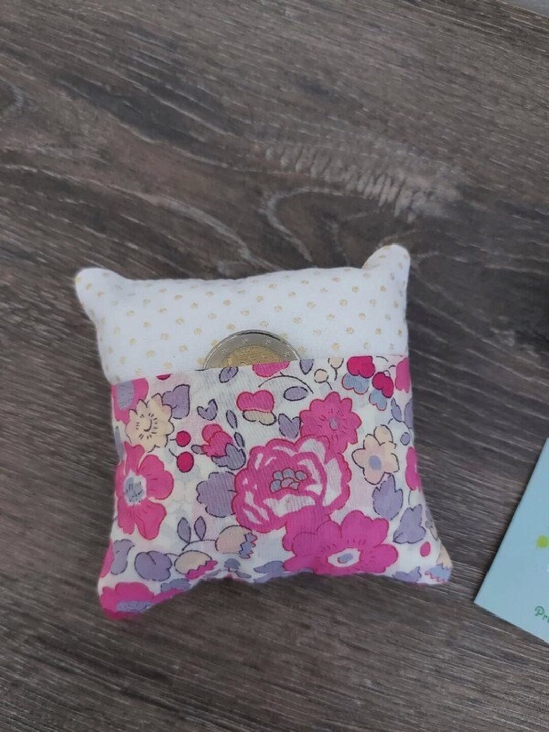 Milk Tooth, Birthday small Milk Tooth Cushion, Little Mouse, Liberty ...