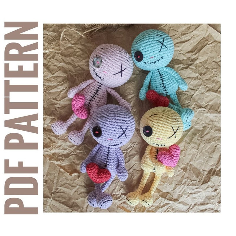 Voodoo Doll Pattern - Etsy