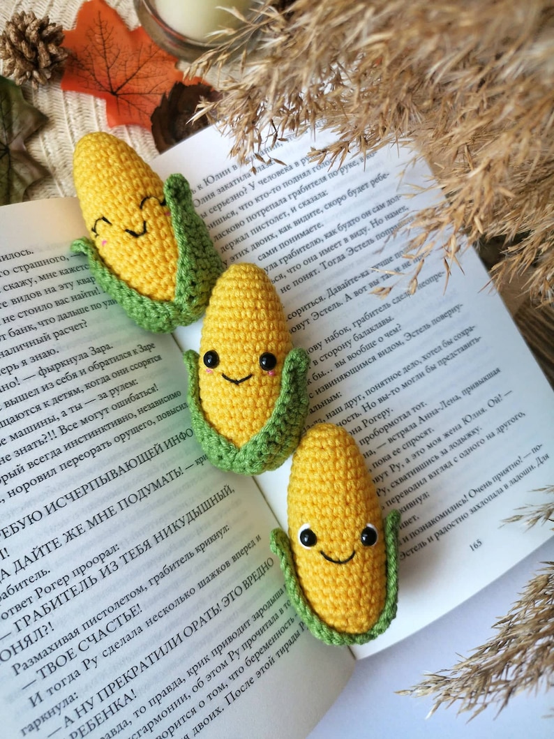 Crochet Corn Pattern Corn Amigurumi Pattern Easy and Quick - Etsy