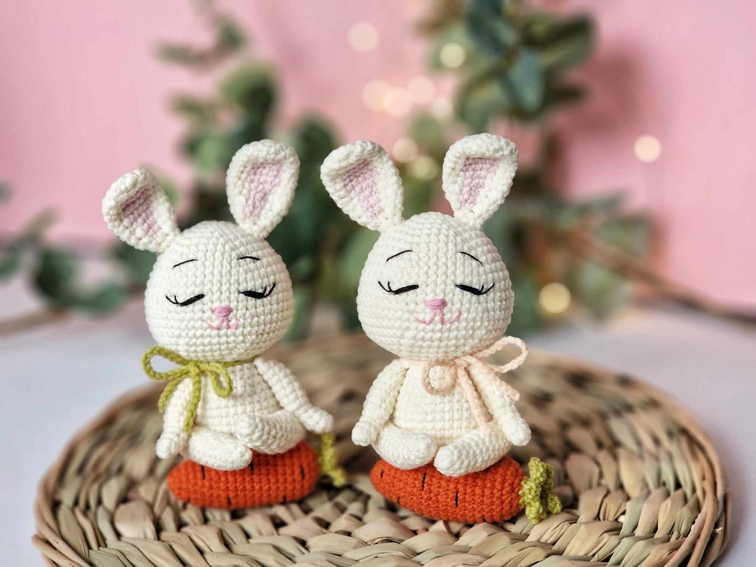 Crochet Easter Yoga Bunny Amigurumi Pattern - ENG - Etsy
